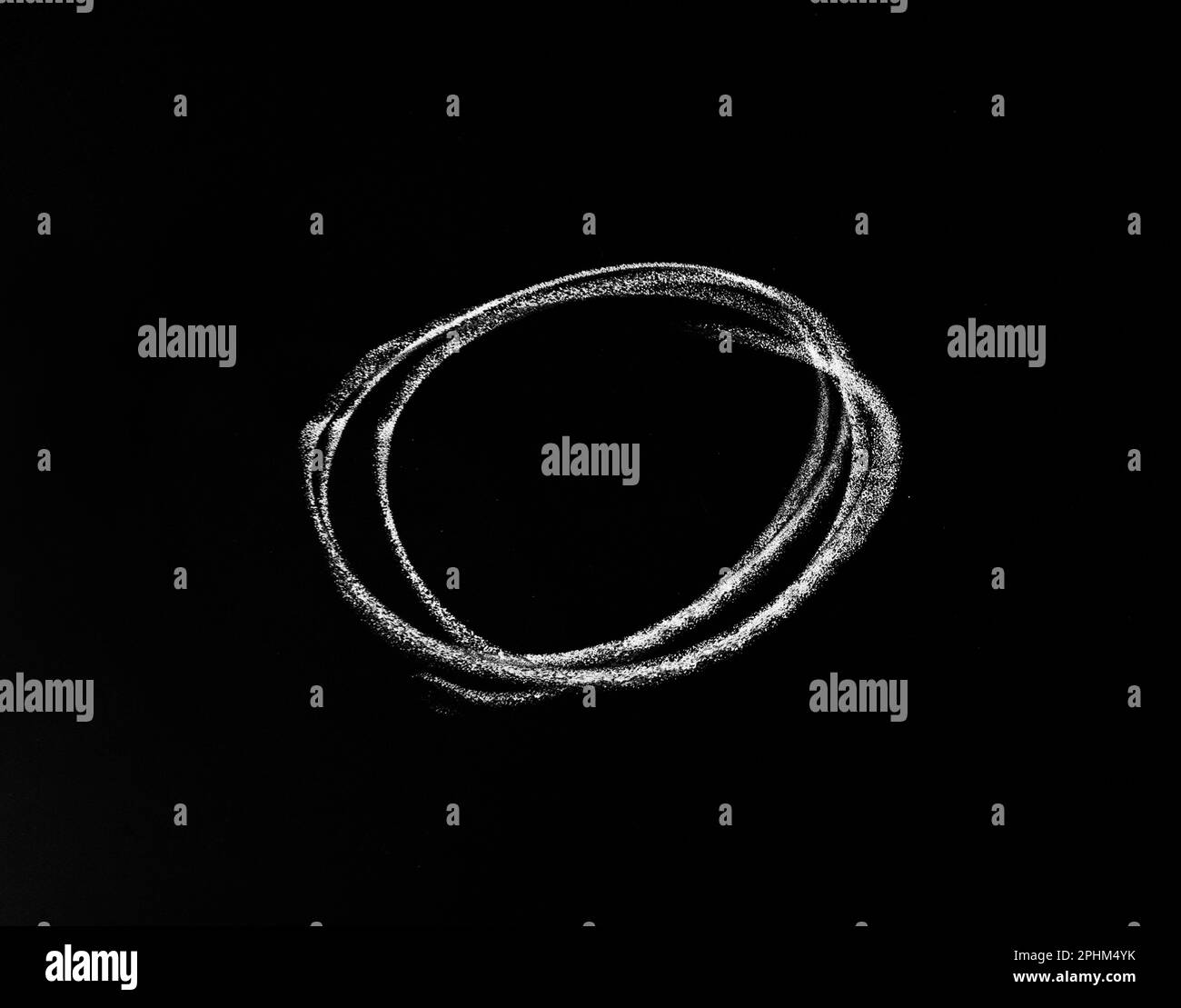 Crayon frame pastel chalk Black and White Stock Photos & Images - Alamy