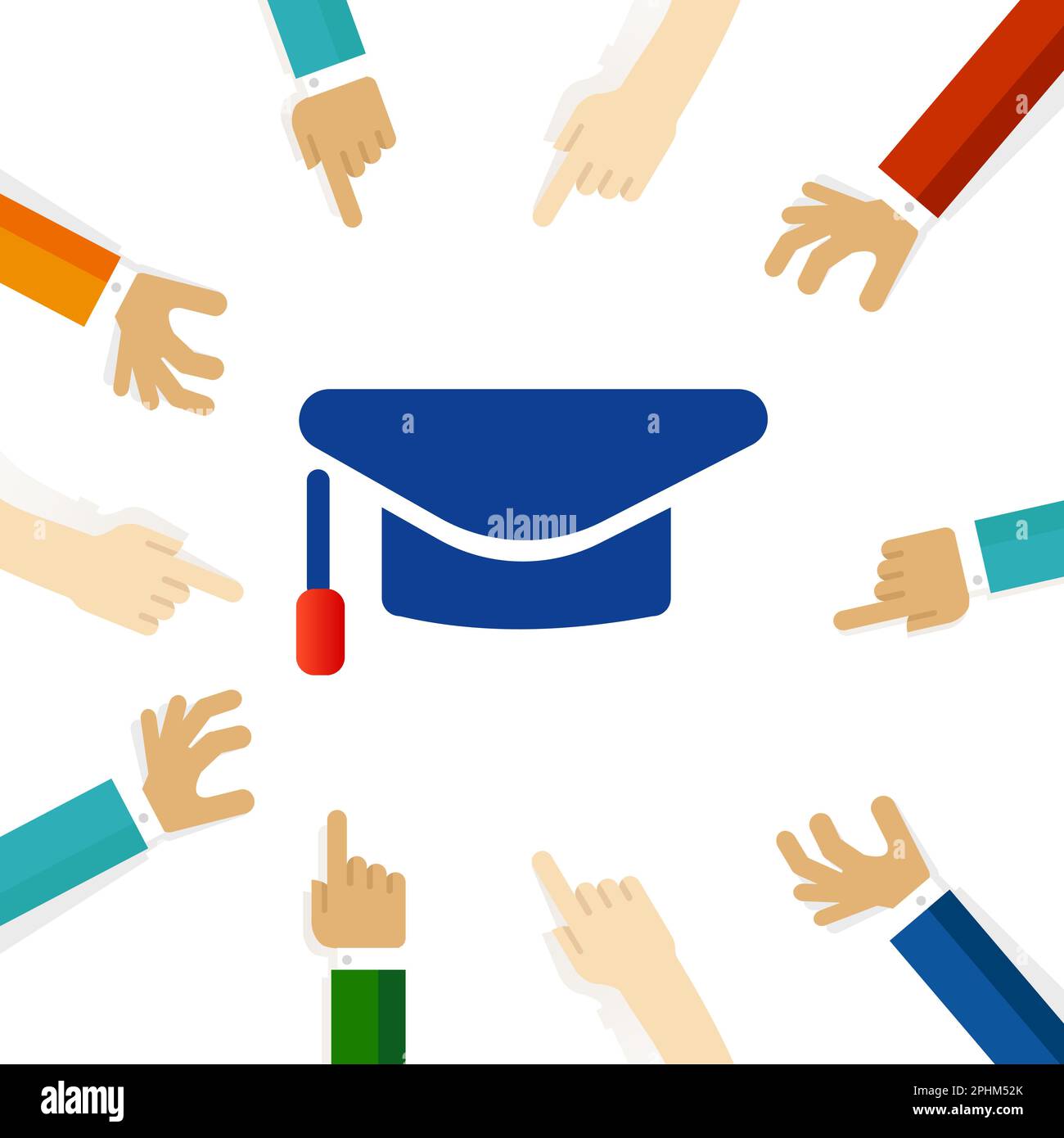 Congratulations academic academia Stock Vector Images - Alamy