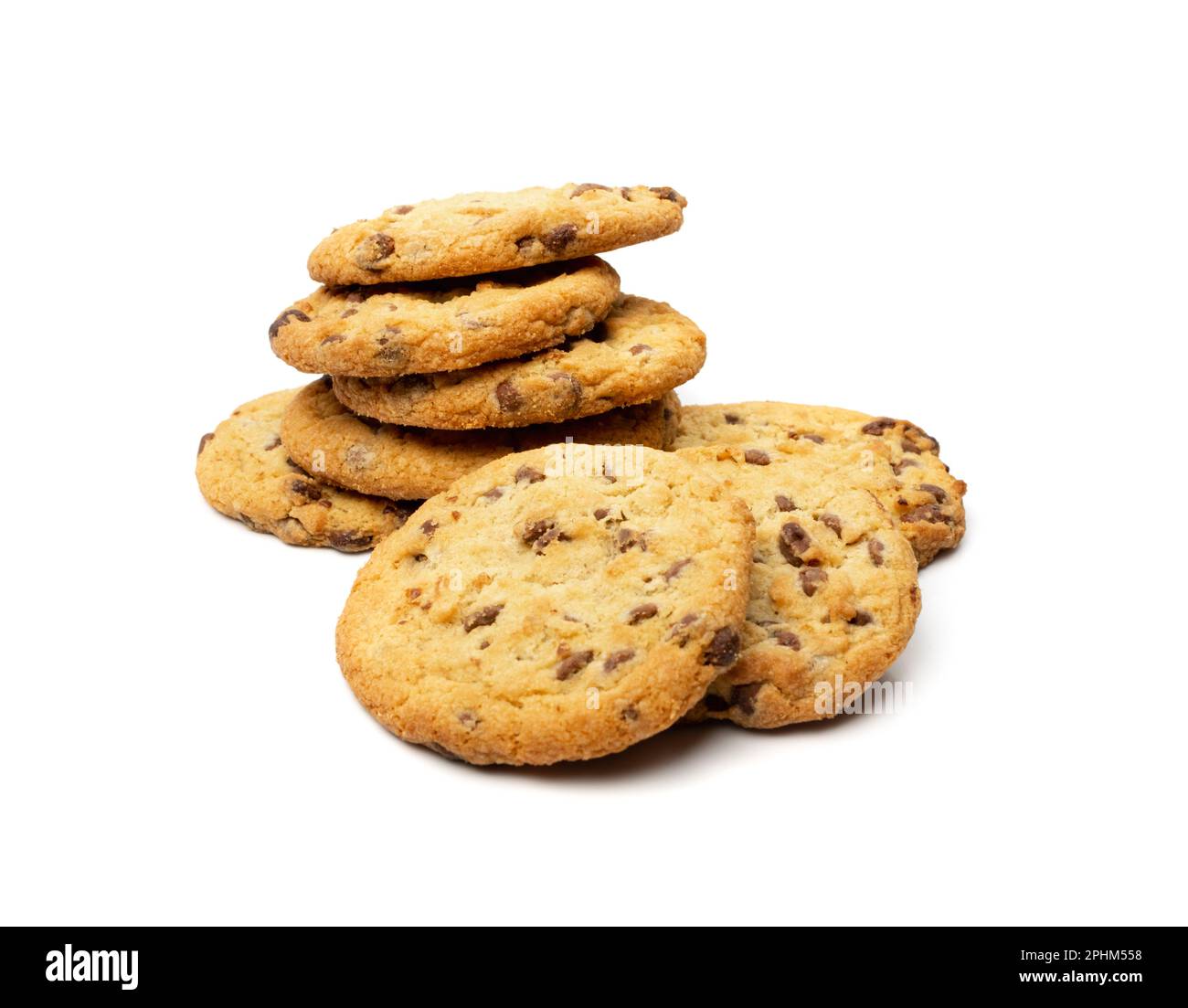 Flat round digestive cookies hi-res stock photography and images - Alamy