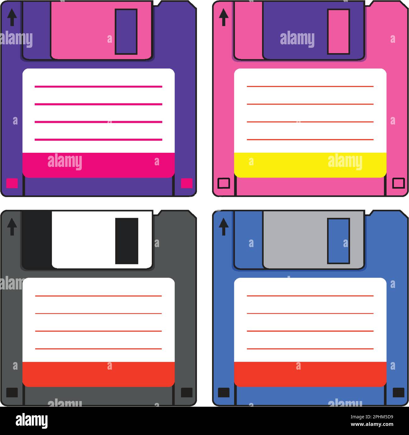 Floppy disk clipart hi-res stock photography and images - Alamy