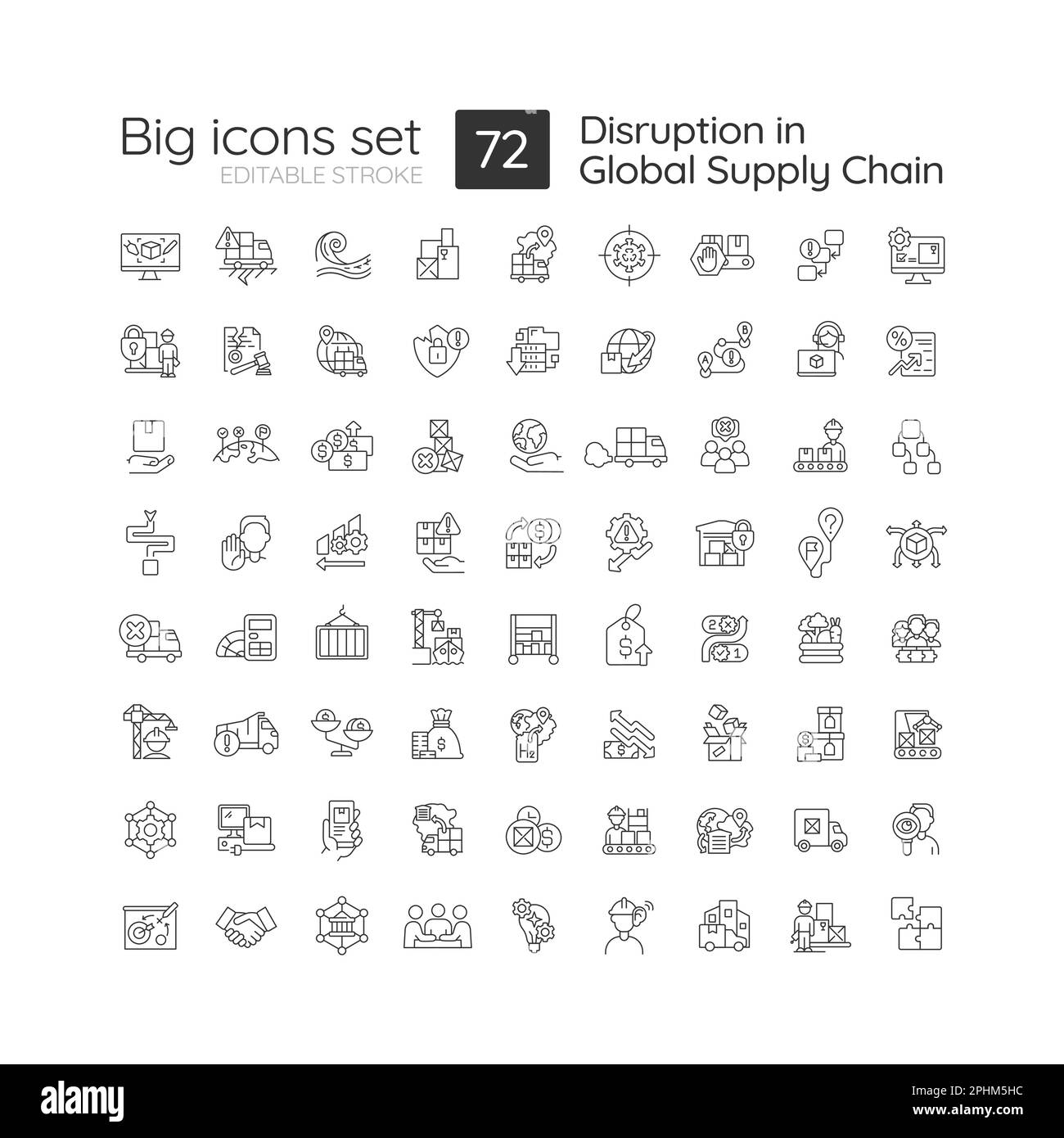 Supply chain goods Black and White Stock Photos & Images - Alamy