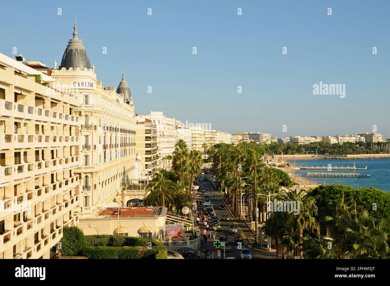 France. Alpes-Maritimes (06). Cannes. Boulevard de la Croisette ...