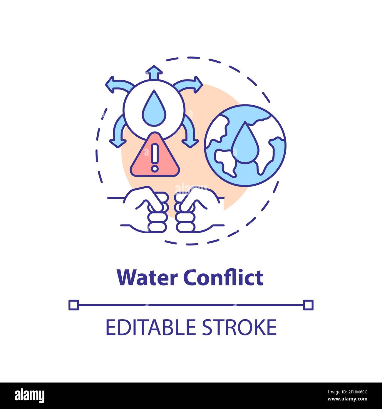 Access to drinking water Cut Out Stock Images & Pictures - Alamy