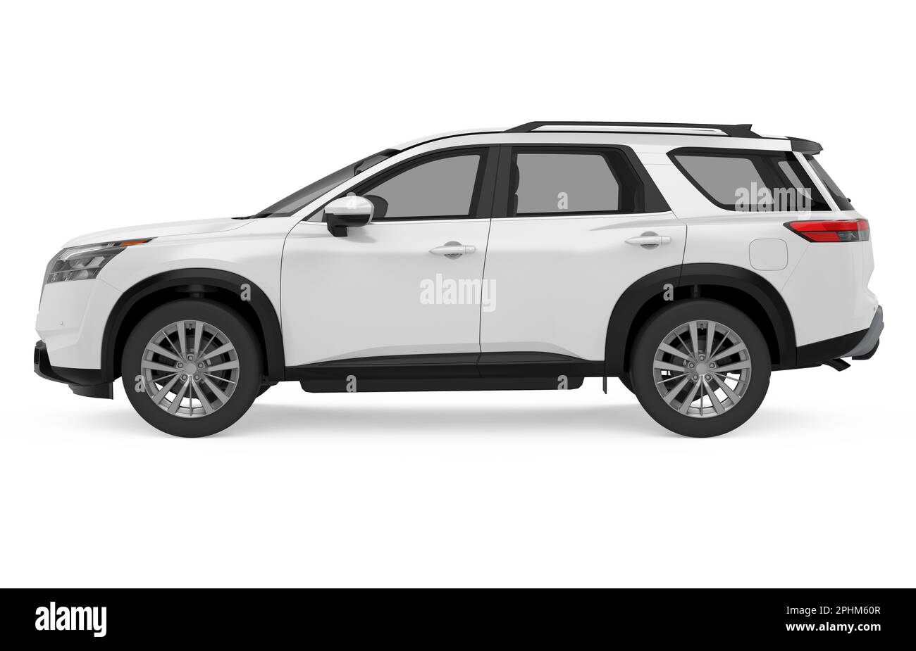 SUV Car Isolated Stock Photo - Alamy