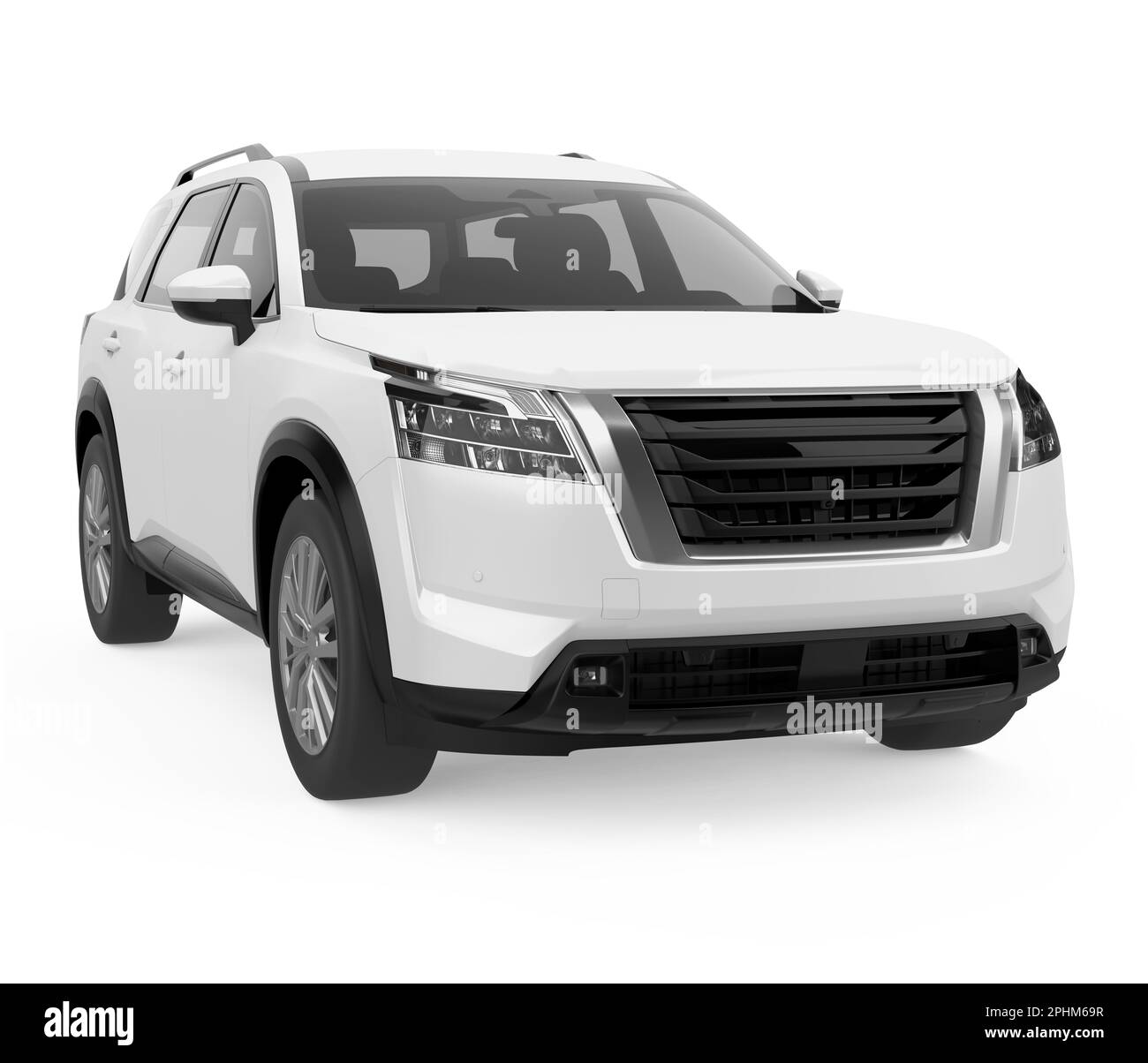 SUV Car Isolated Stock Photo - Alamy