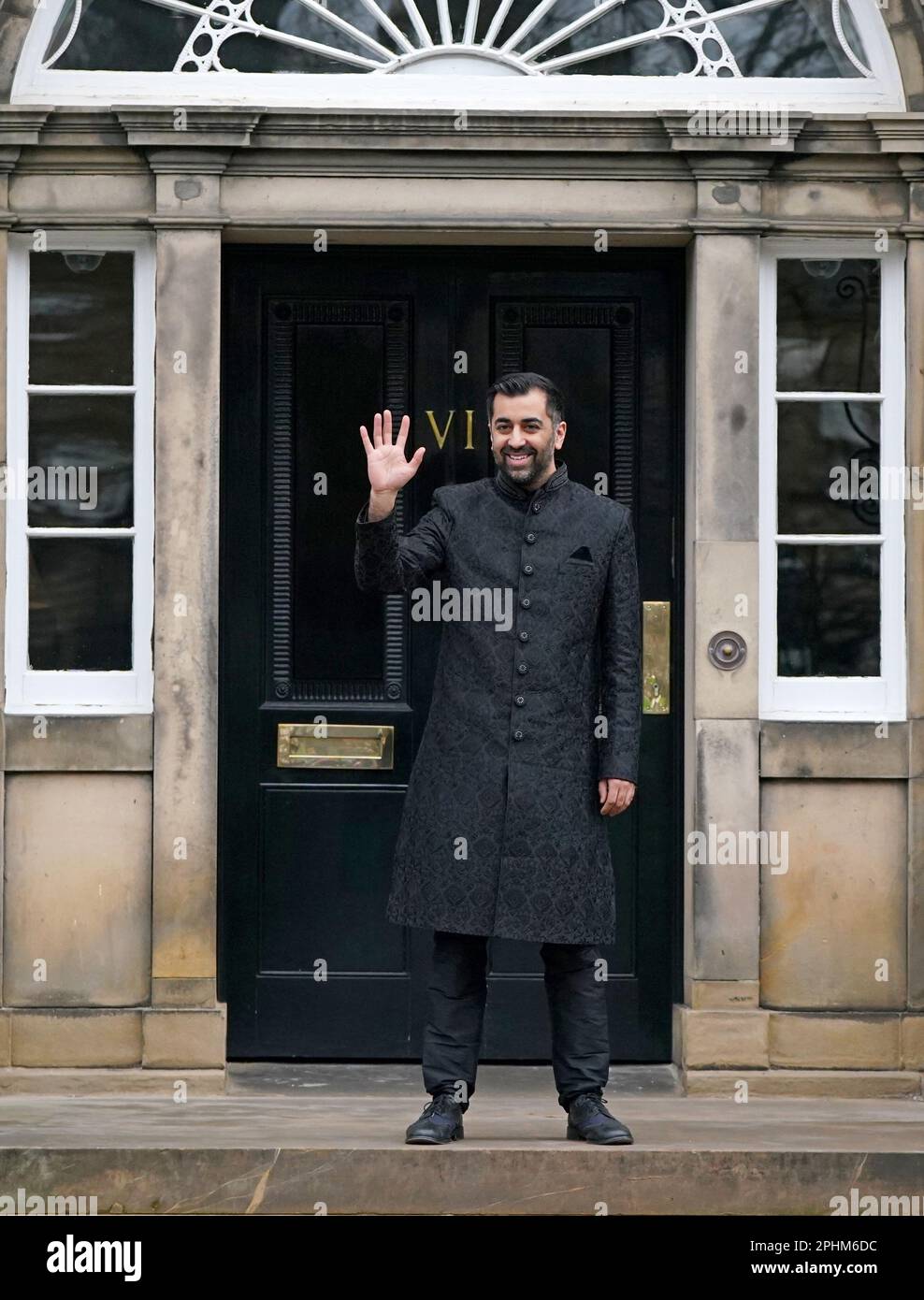 Humza Yousaf at Bute House, Edinburgh, ahead of his first cabinet ...