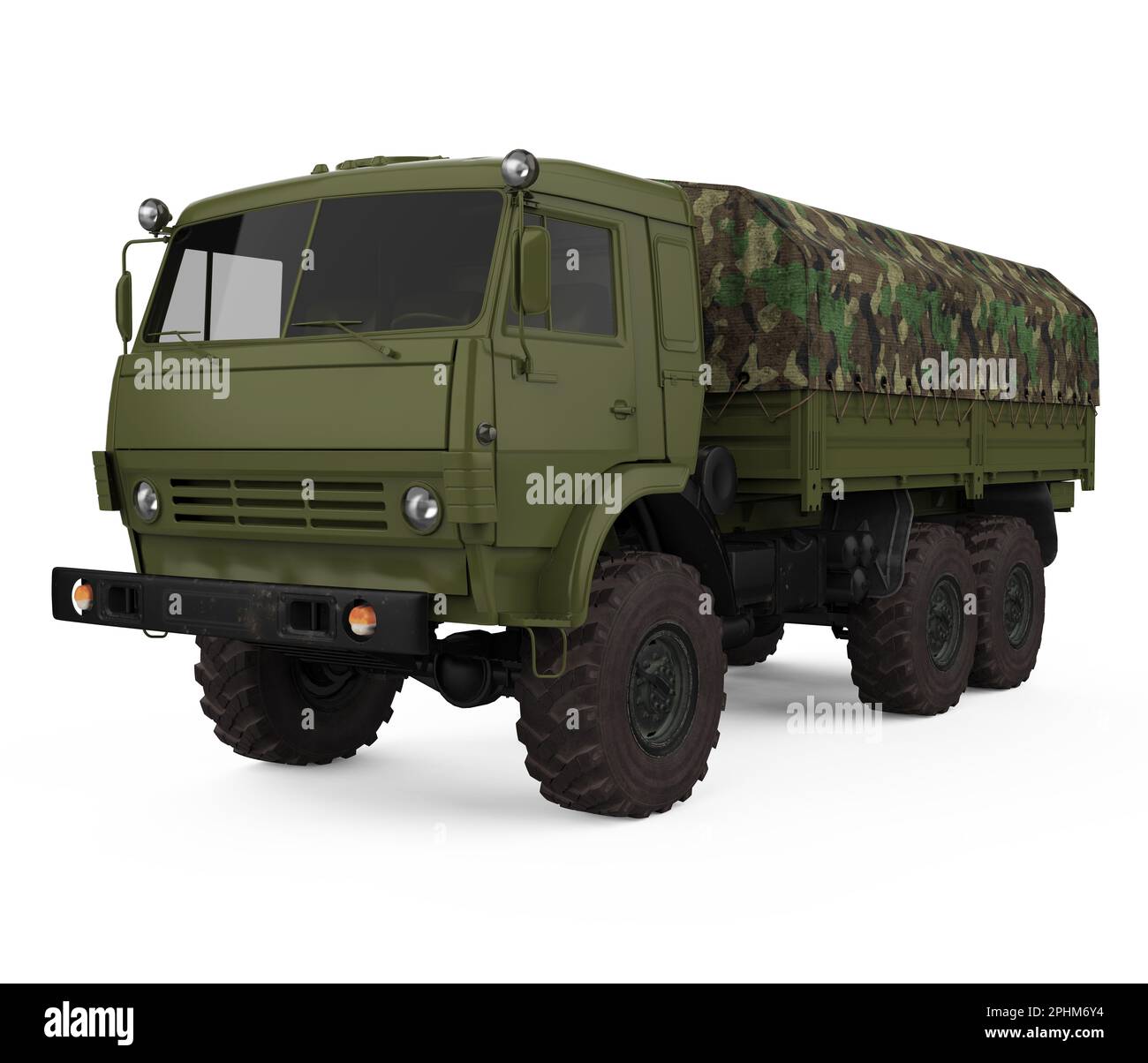 Military Truck Isolated Stock Photo - Alamy