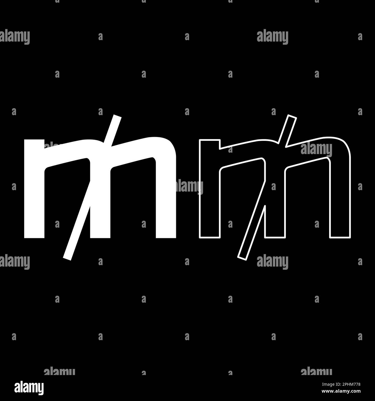 Mill sign currency symbol set icon white color vector illustration ...