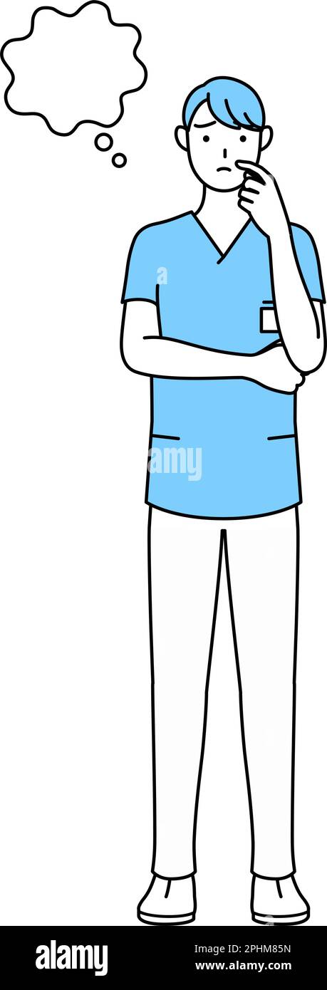 Cartoon annoyed man folded arms hi-res stock photography and images - Alamy