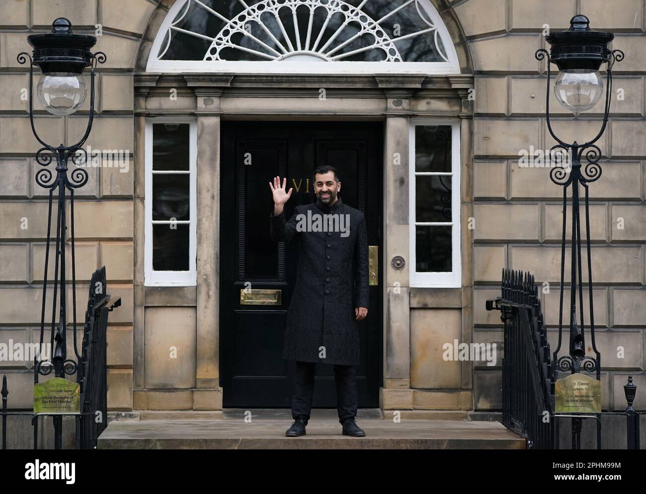 Humza Yousaf at Bute House, Edinburgh, ahead of his first cabinet ...