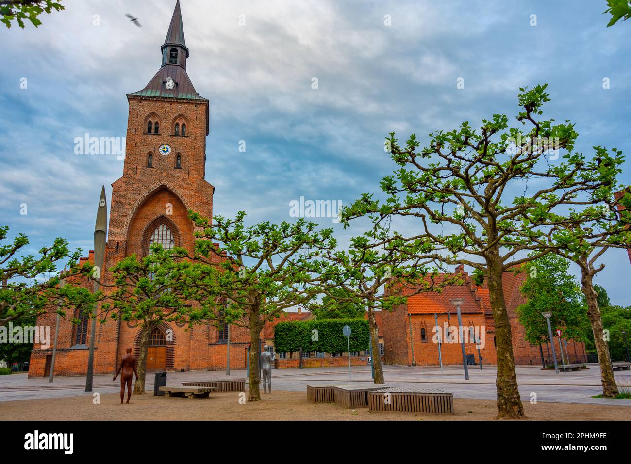 St. Canute's Cathedral in Danish town Odense Stock Photo - Alamy