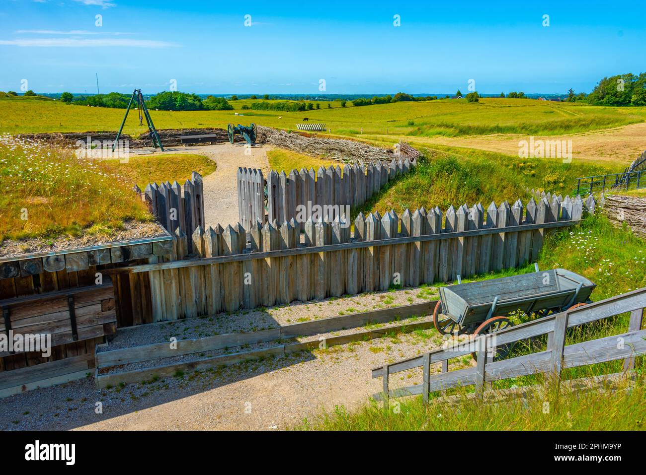 Dybbol Banke historical site commemorating war between Prussia and ...
