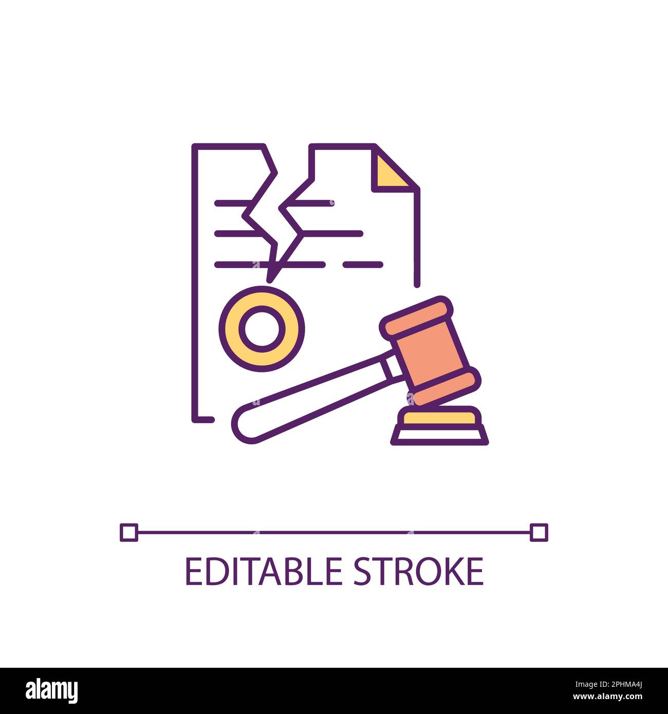 Court crisis Stock Vector Images - Alamy