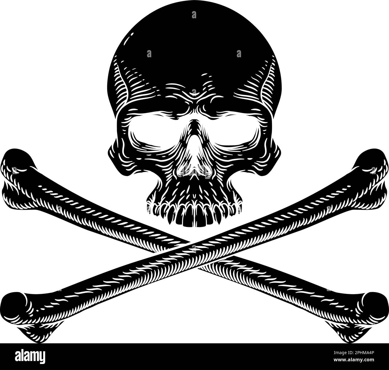 Medieval skull woodcut hi-res stock photography and images - Alamy