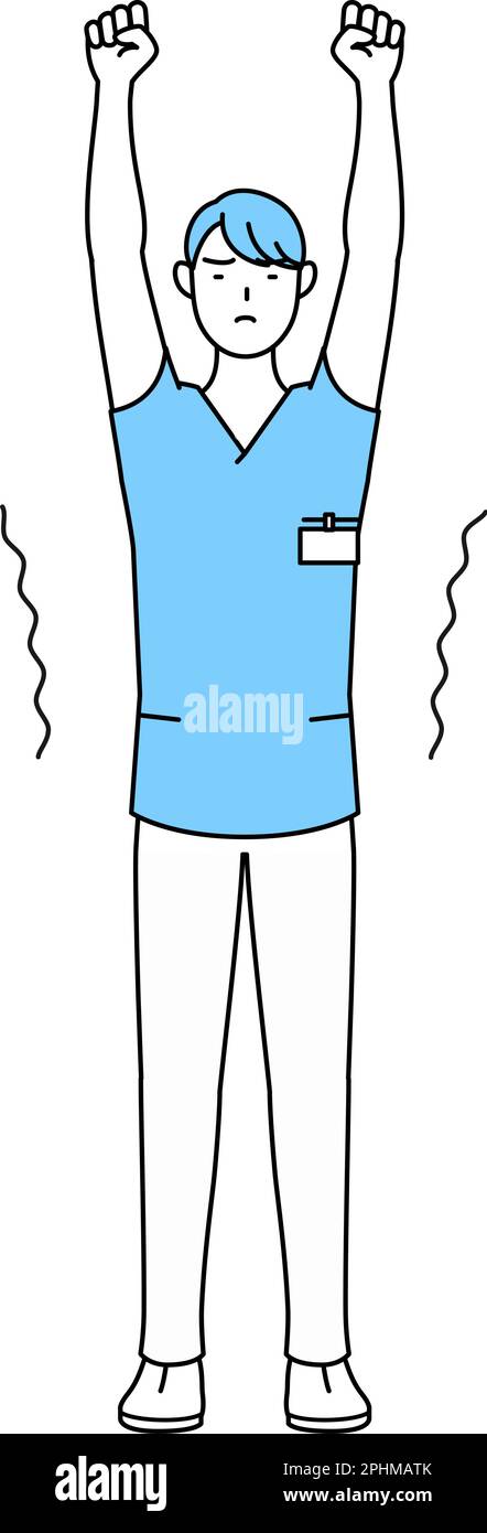 Male nurse, physical therapist, occupational therapist, speech ...