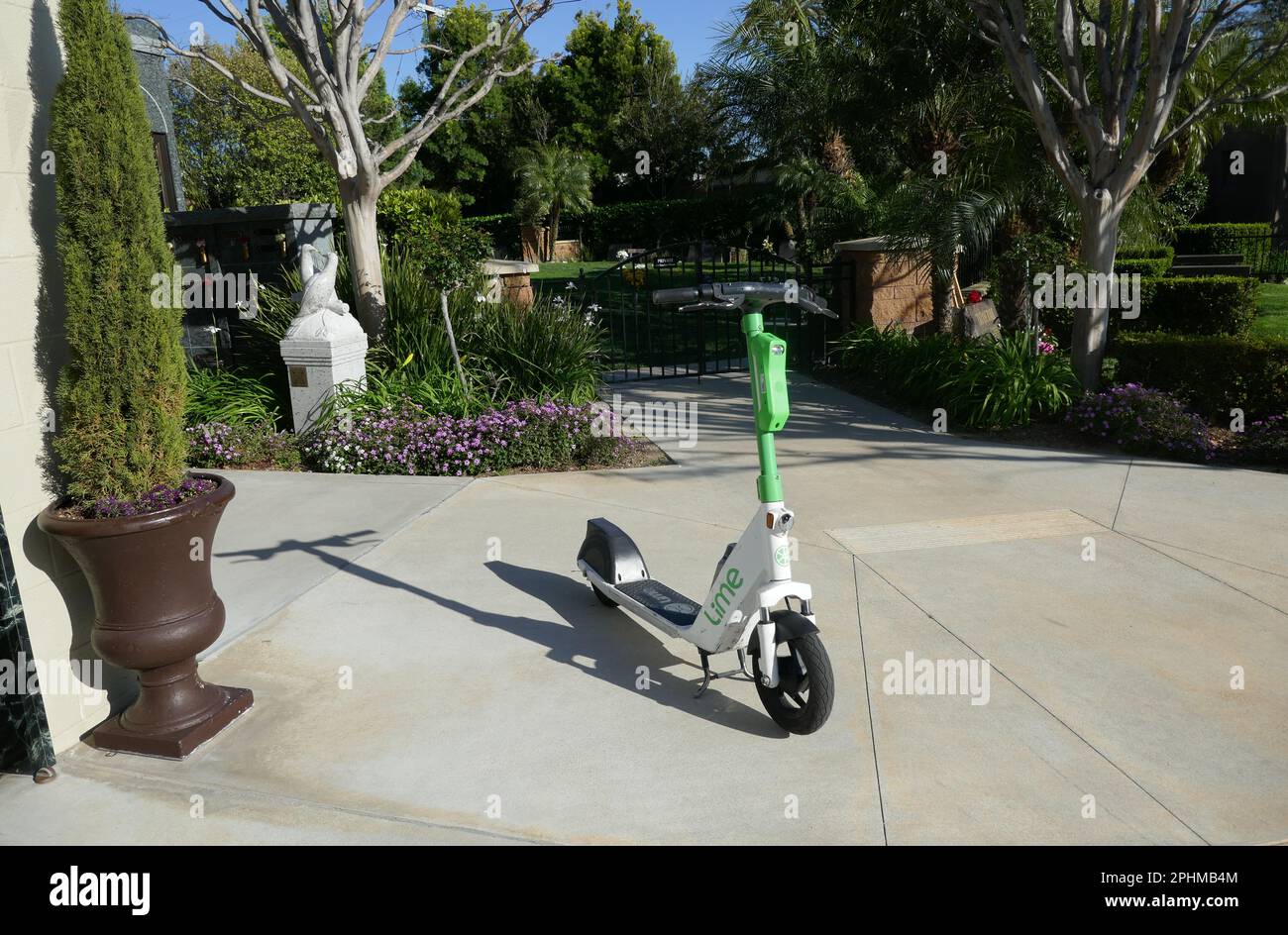Los Angeles, California, USA 27th March 2023 A Scooter at Pierce ...