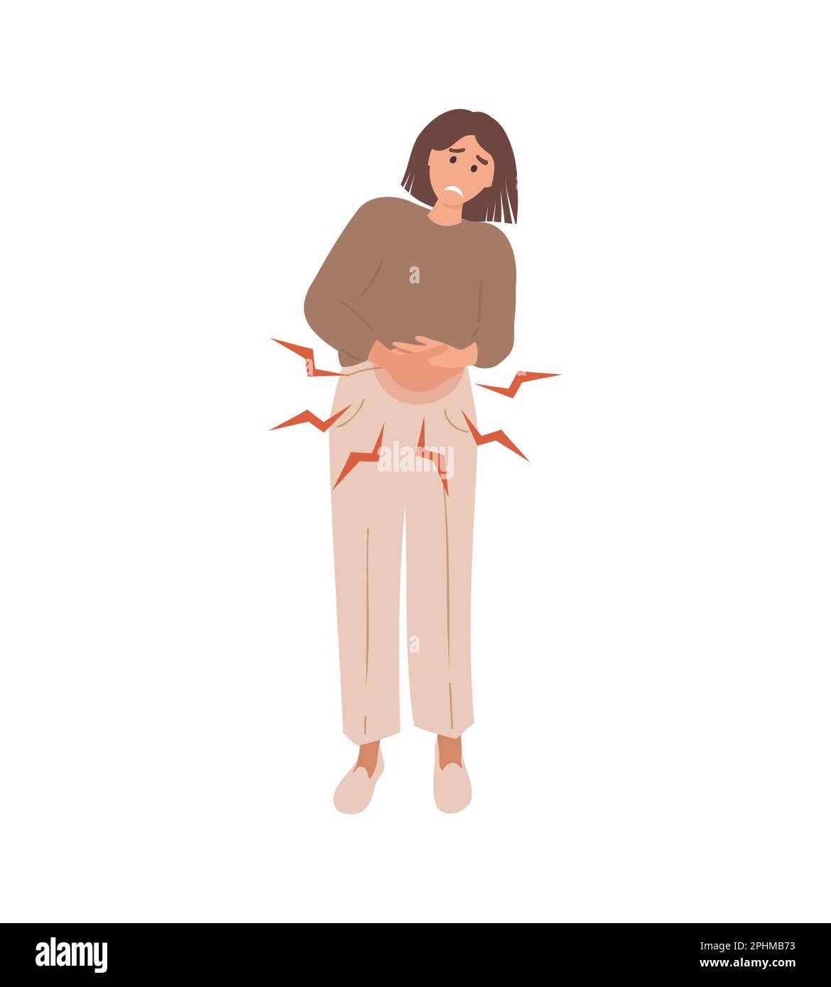 Pain knee woman sport Cut Out Stock Images & Pictures - Alamy