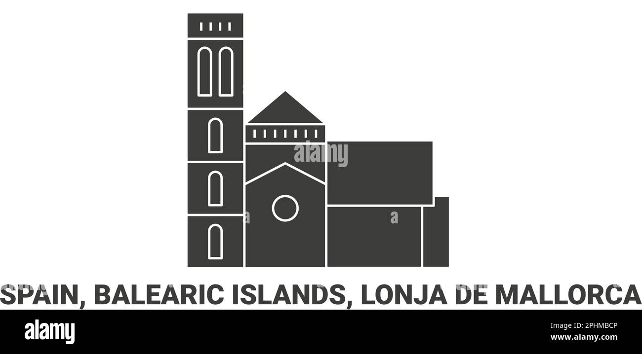 Traditional architecture of mallorca Stock Vector Images - Alamy