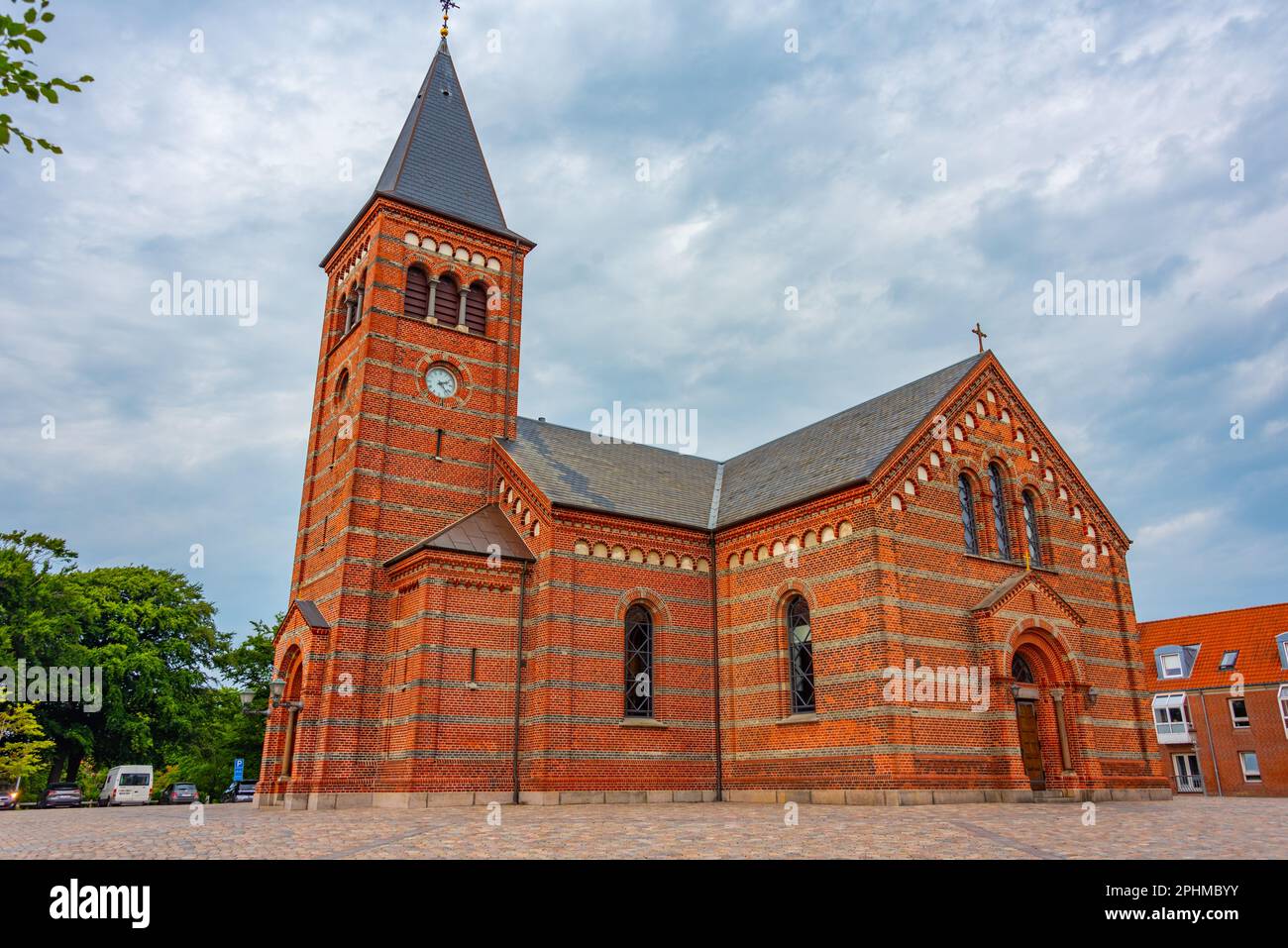 Church saviour in esbjerg hi-res stock photography and images - Alamy