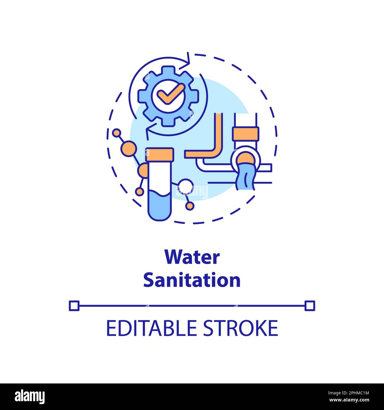 Water treatment planning Stock Vector Images - Alamy