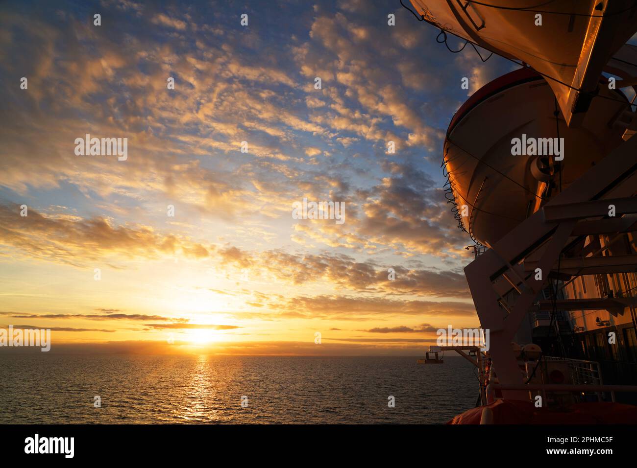 sunset sundown at the sea Mediterranean Sea in Greece, greek sunset ...
