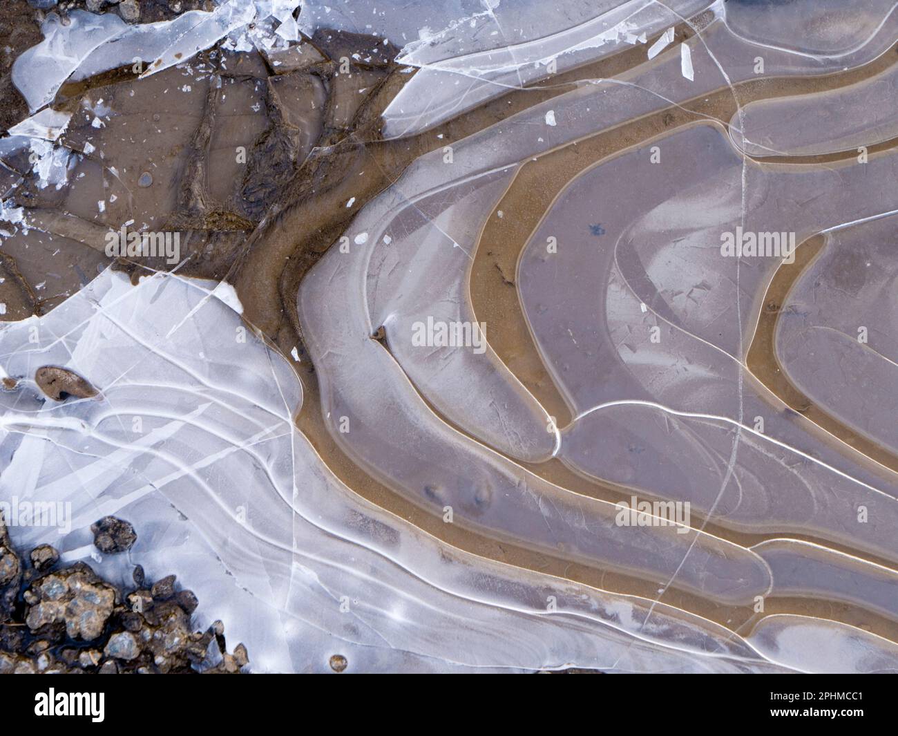 Glassy icy pavement hi-res stock photography and images - Alamy