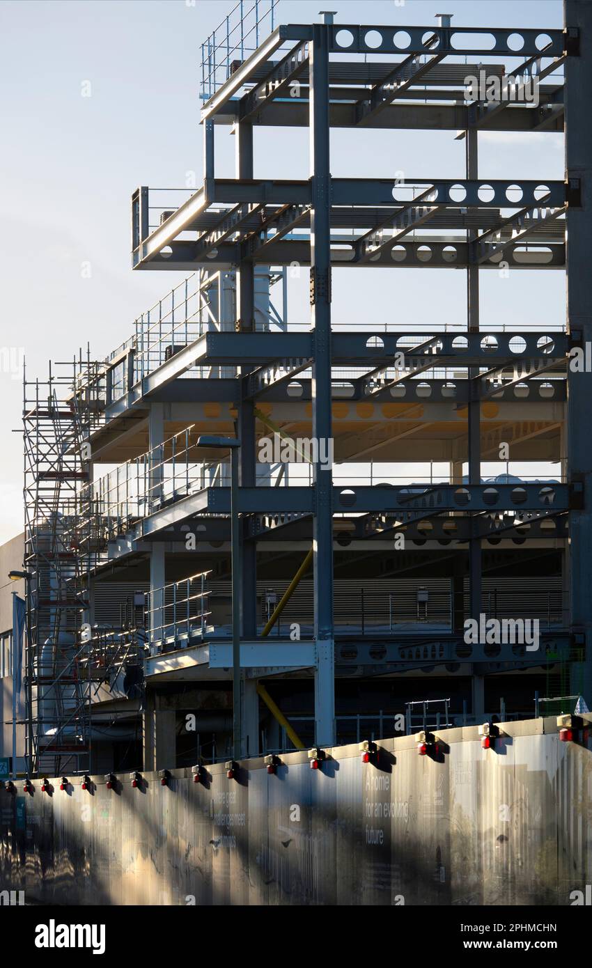 This is the busy building site for a new Oxford University Life and ...