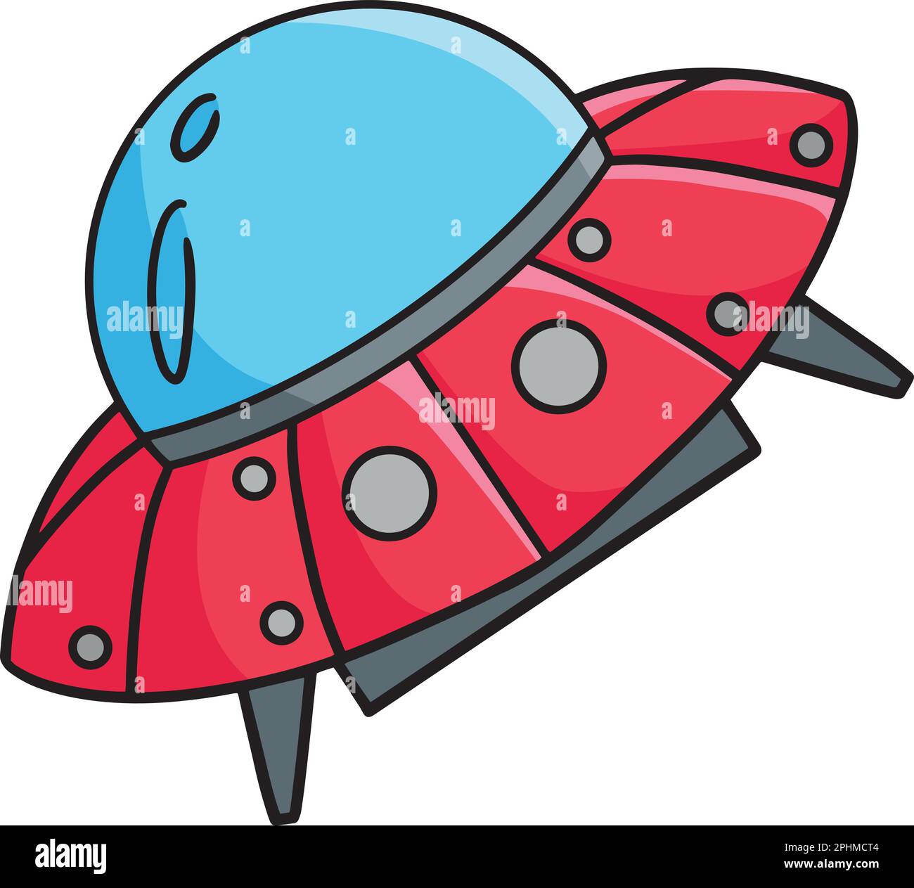 Cartoon UFO Clipart
