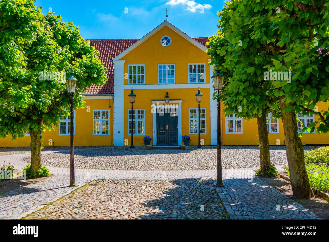 Silkeborg museum during a sunny day in Denmark Stock Photo - Alamy