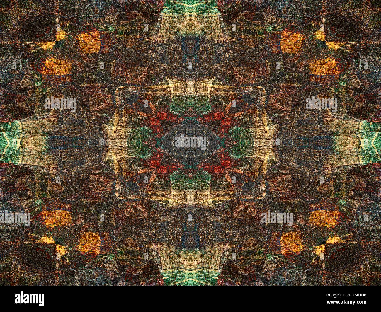 Strange, irregular patterns on a tree in my home town of Abingdon-on ...