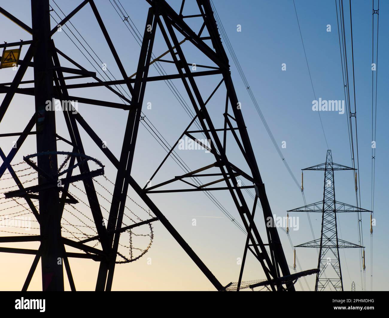 I love electricity pylons; I find their abstract, gaunt shapes ...