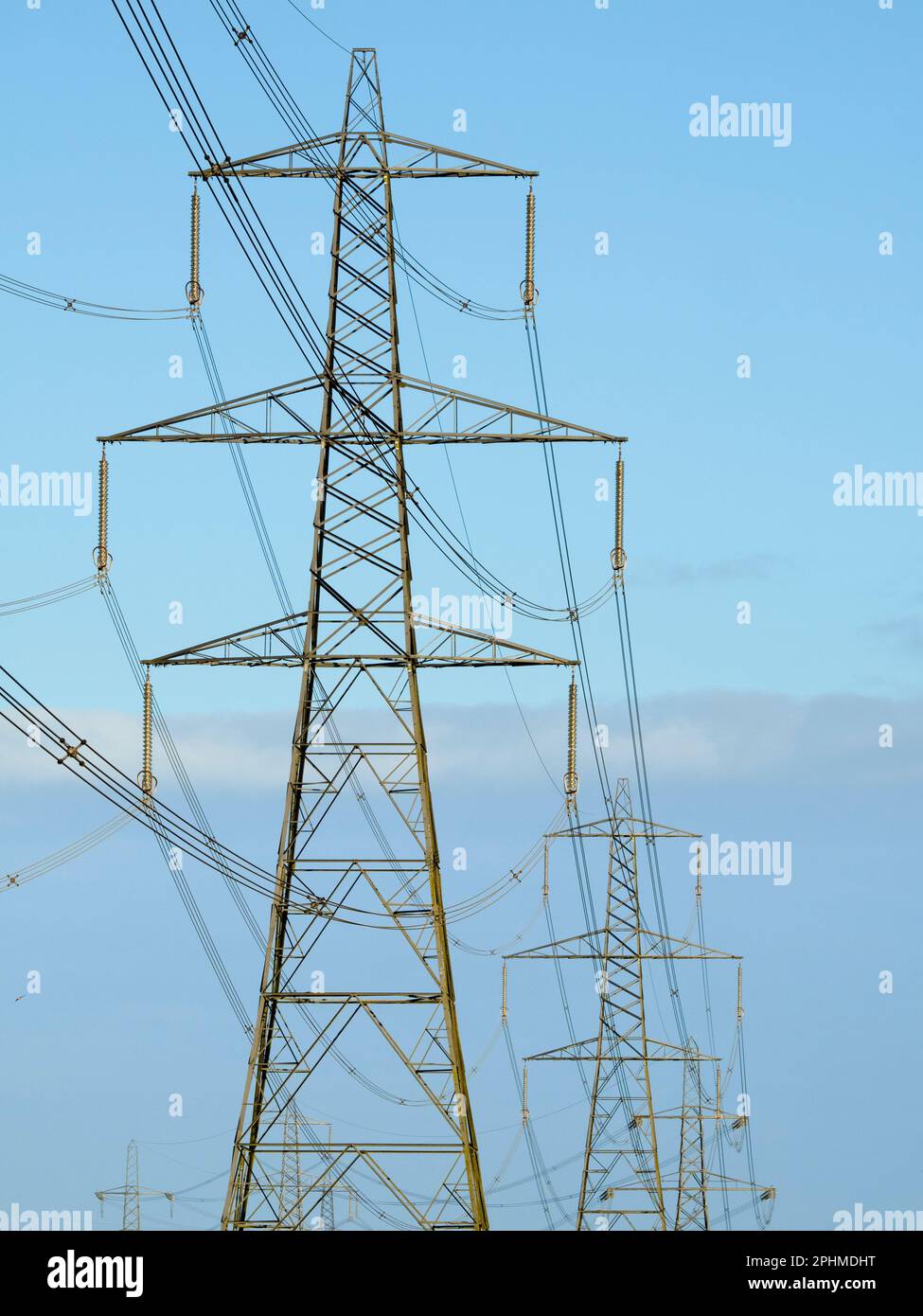 I love electricity pylons; I find their abstract, gaunt shapes ...