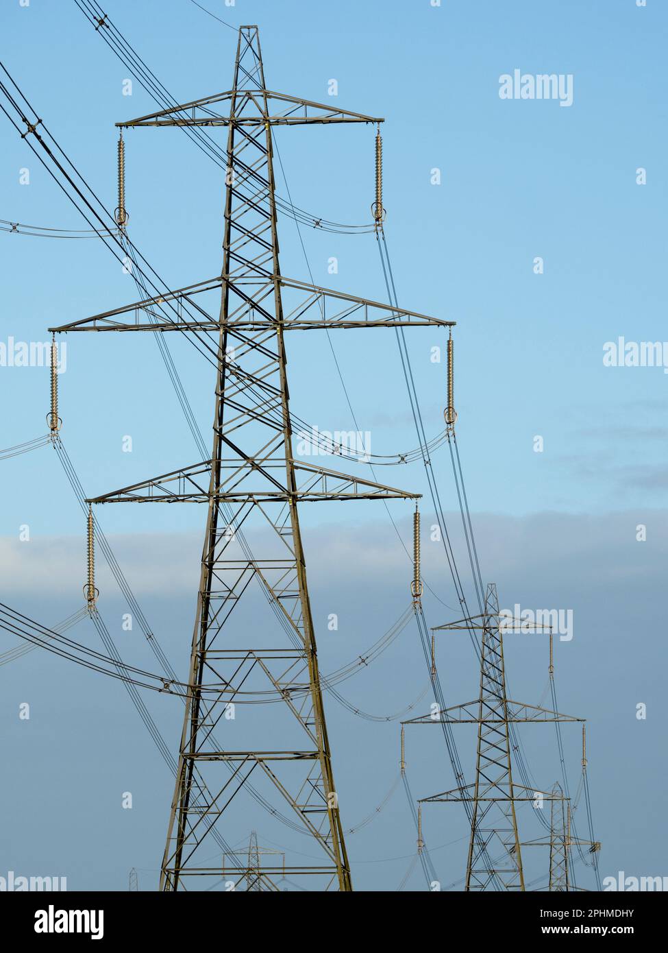 I love electricity pylons; I find their abstract, gaunt shapes ...