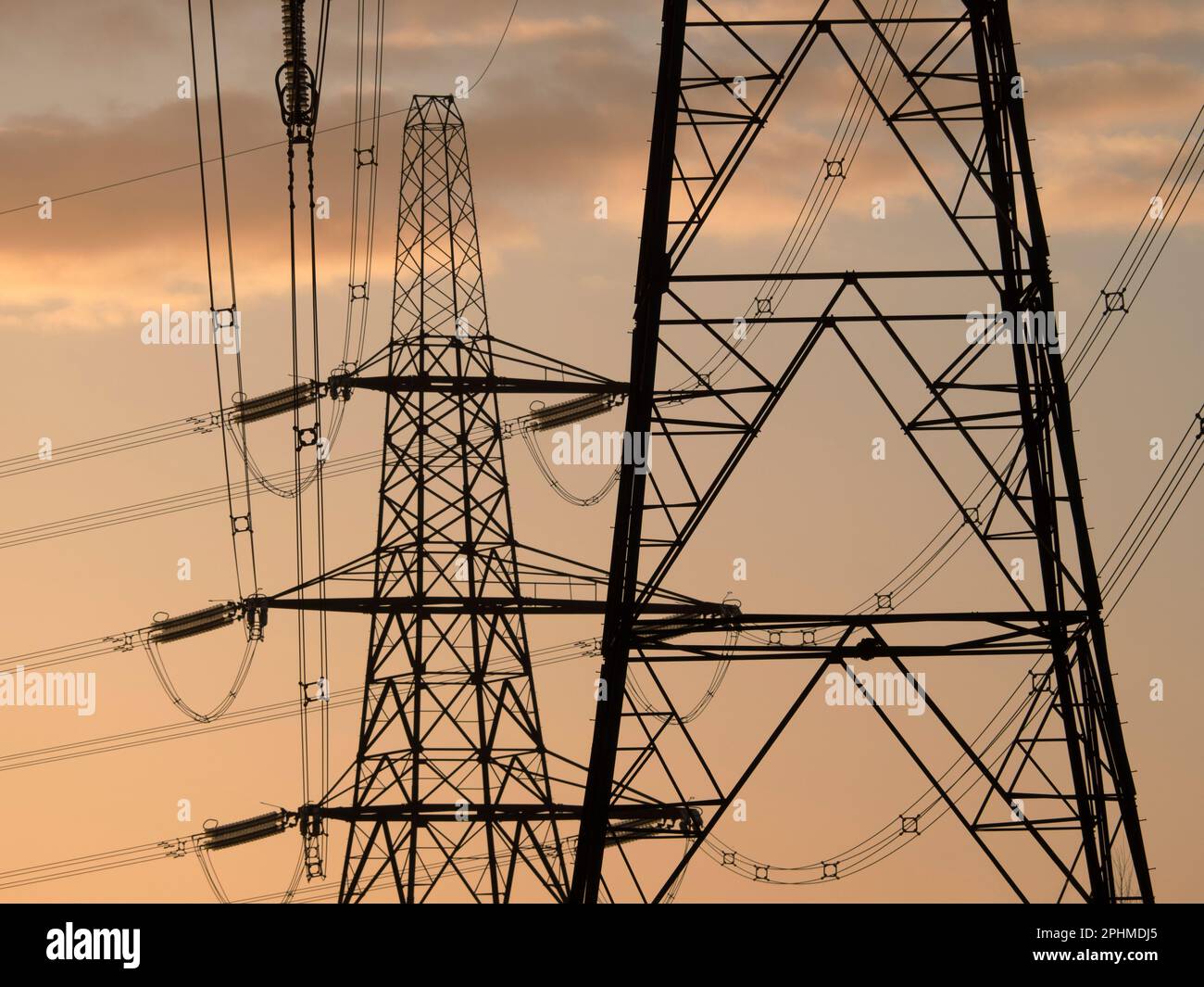 I love electricity pylons; I find their abstract, gaunt shapes ...
