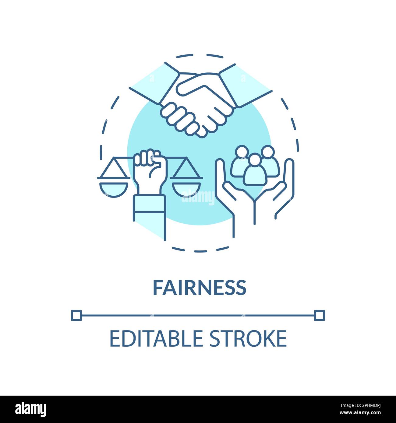Fairness idea Cut Out Stock Images & Pictures - Alamy