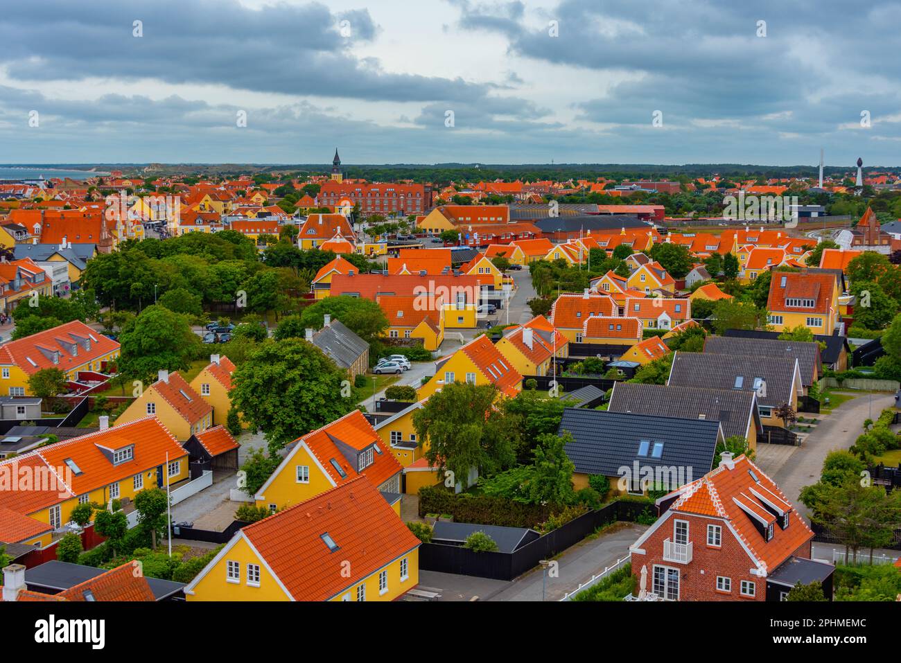 Skagen city street traditional hi-res stock photography and images - Alamy