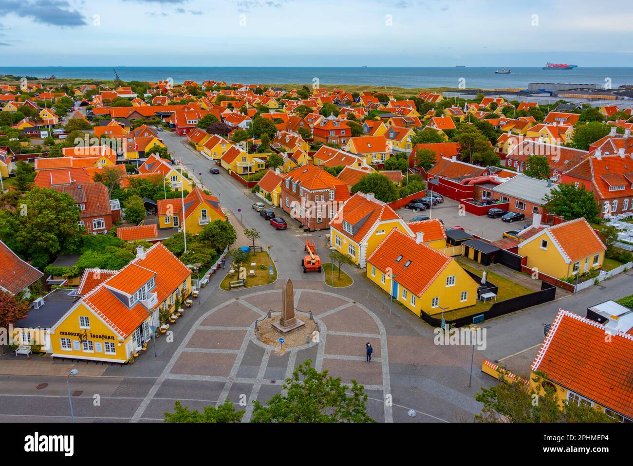 Skagen city street traditional hi-res stock photography and images - Alamy