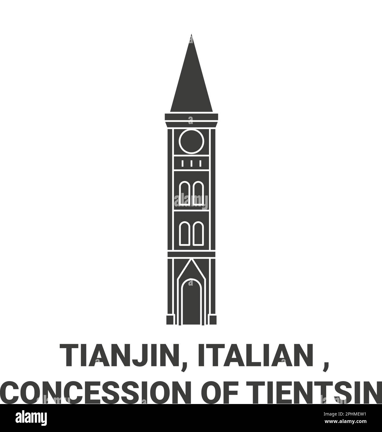 Role of italian concession in tianjins development hi-res stock ...