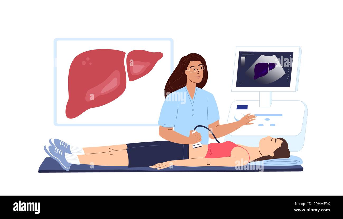 Ultrasound Doctor Hepatologist,Gastroenterologist, Researching ...