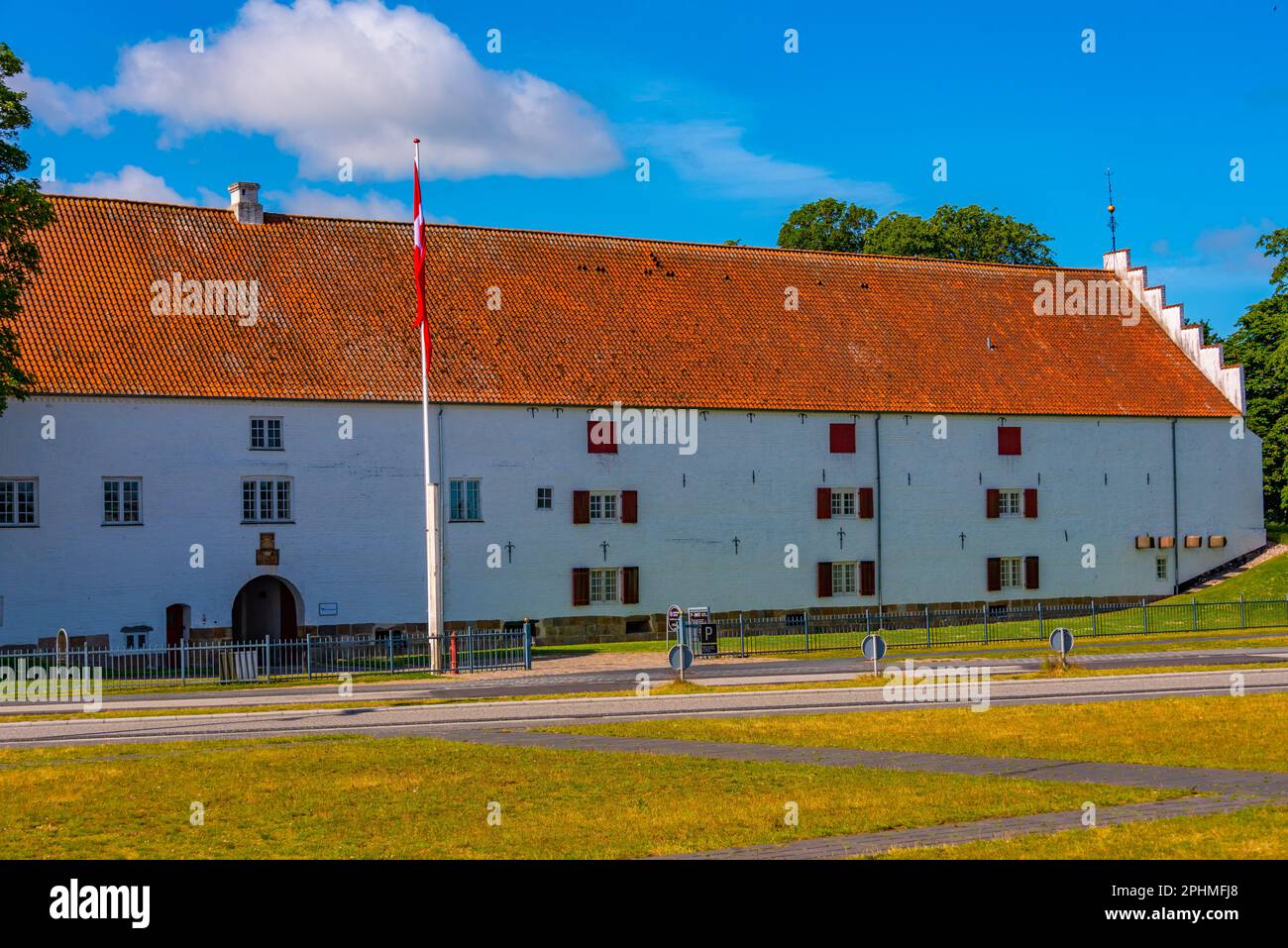 Aalborghus Castle in Denmark during sunny day Stock Photo - Alamy