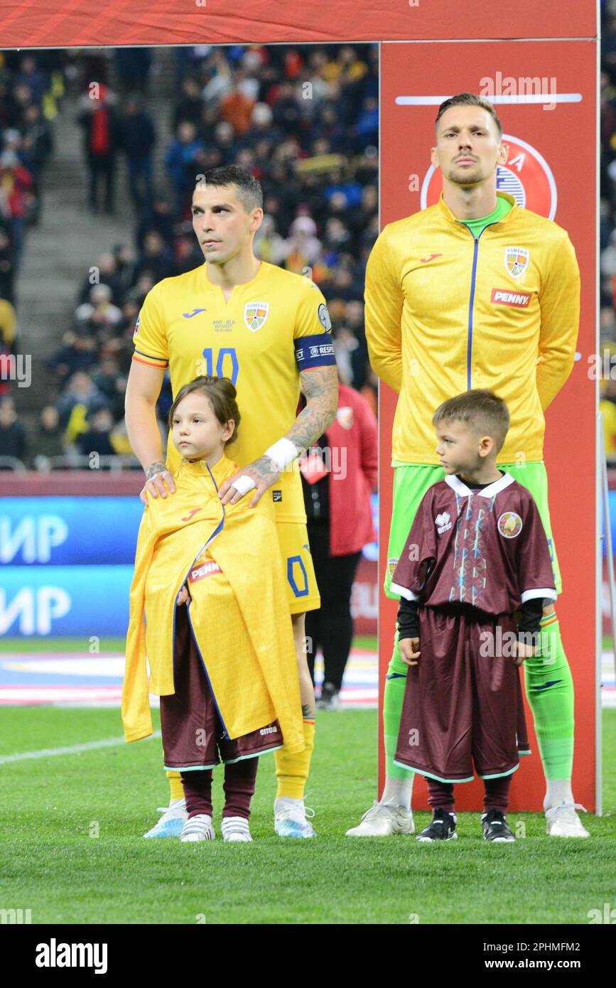 Romania National Team before Euro 2024 qualification game Romania vs ...