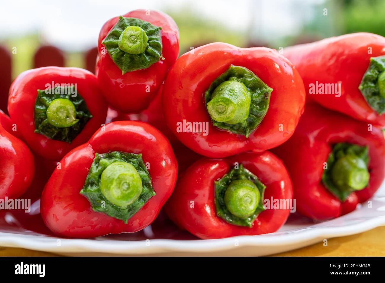 Bell pepper barbecue hi-res stock photography and images - Alamy