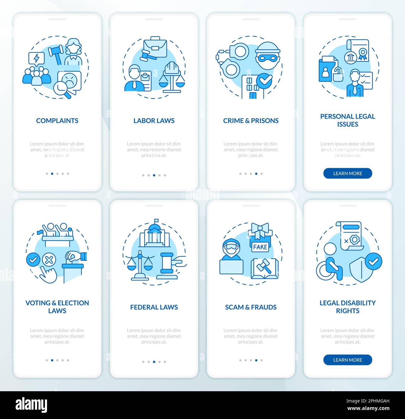 The judicial case guide Stock Vector Images - Alamy