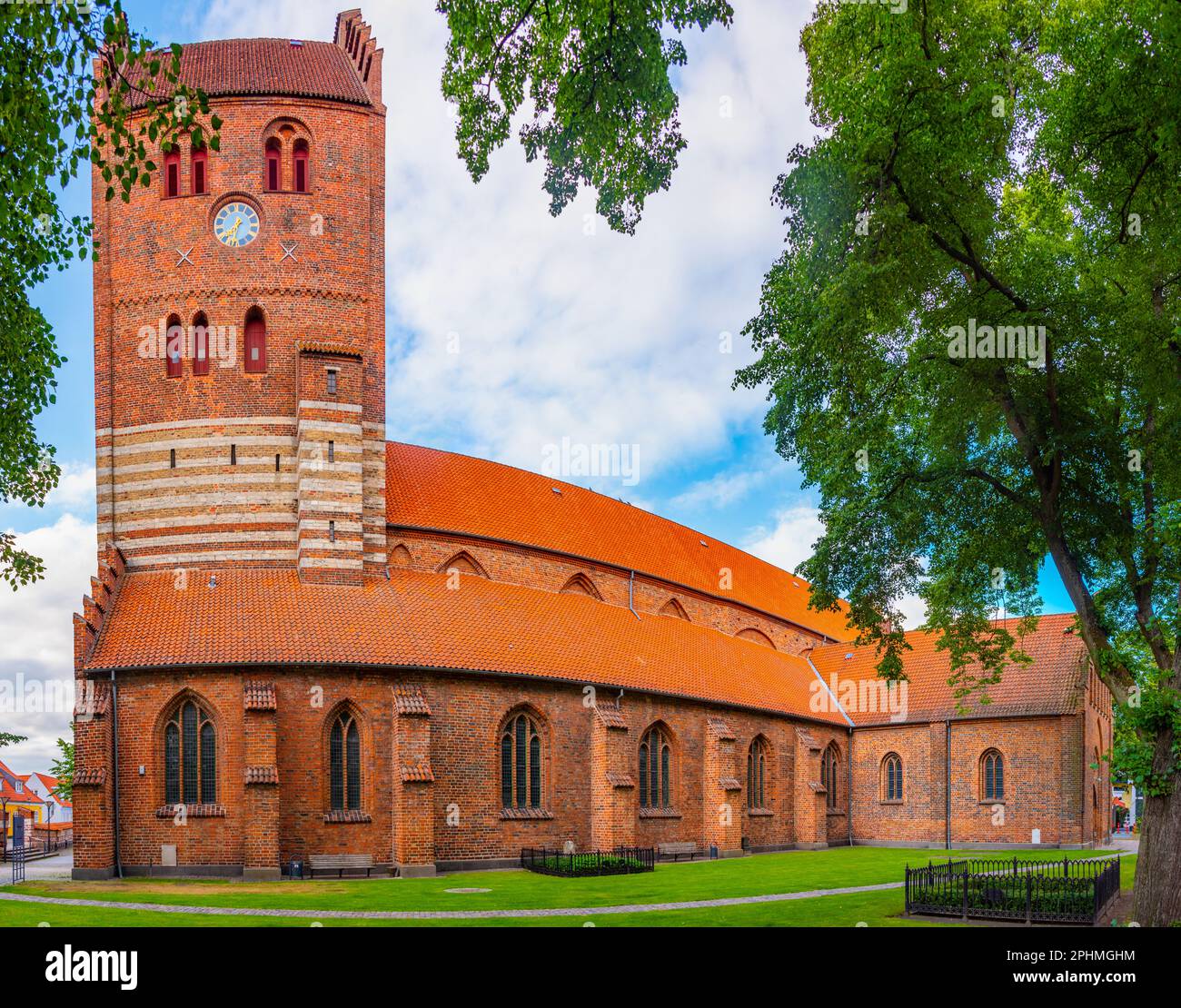 View of Koge church in Denmark Stock Photo - Alamy