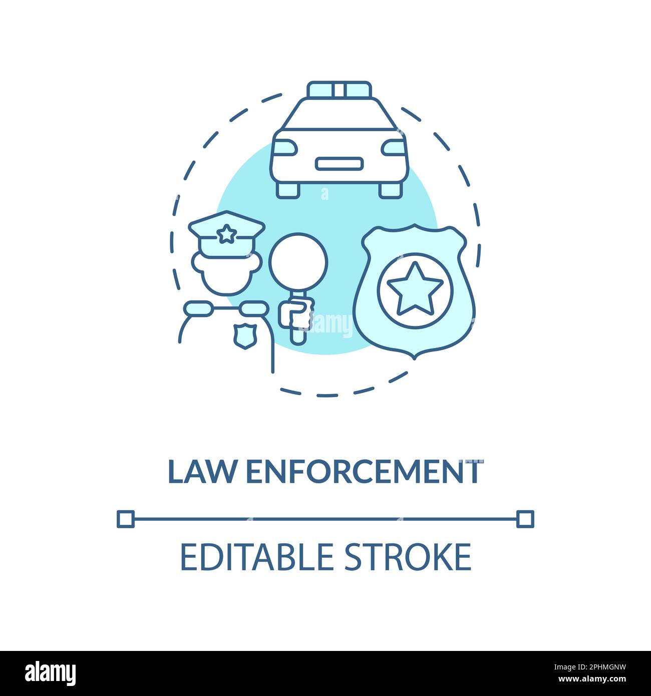 Law enforcement investigation Cut Out Stock Images & Pictures - Alamy