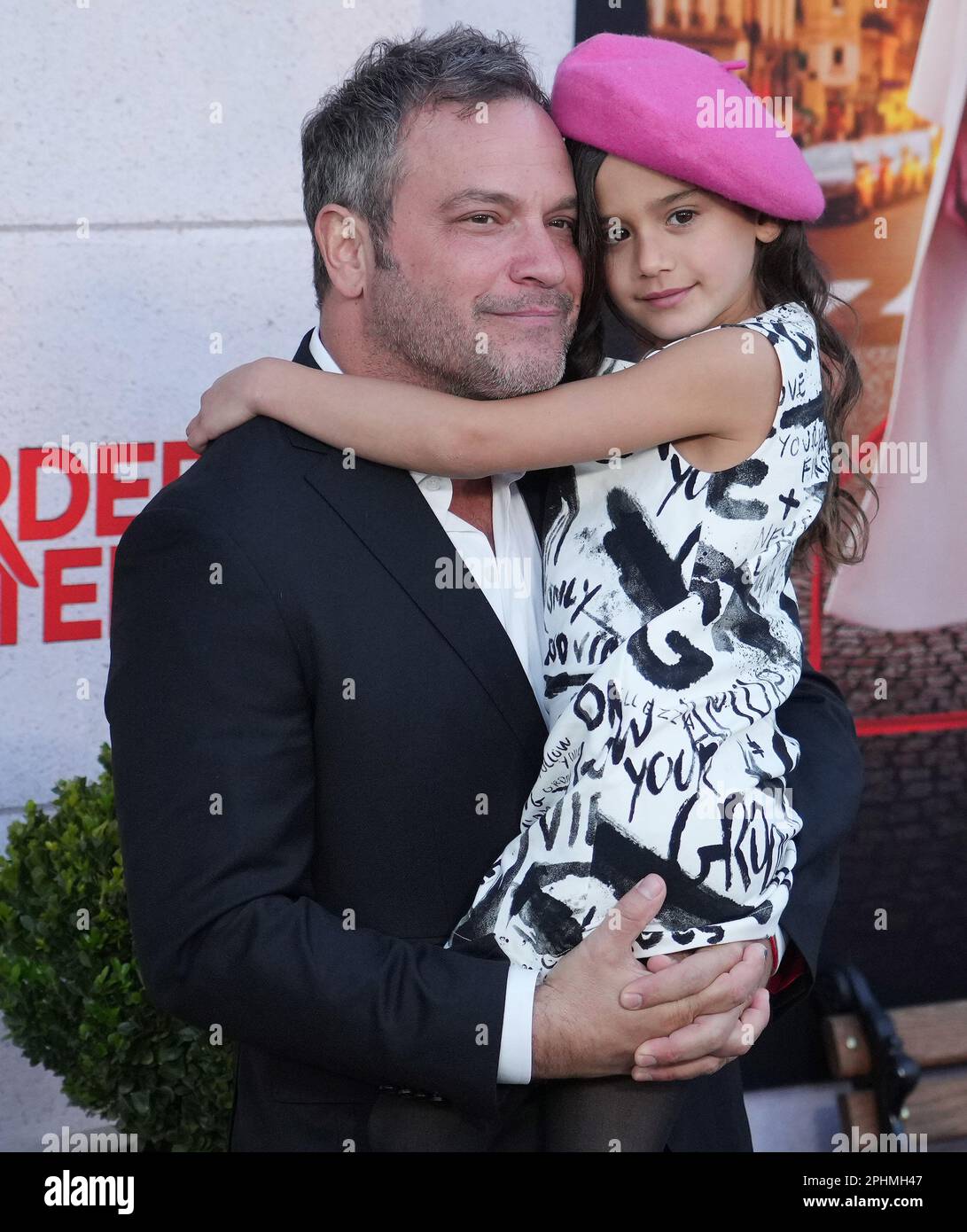 (L-R) Jeremy Garelick and Daughter at the Netflix's MURDER MYSTERY 2 ...