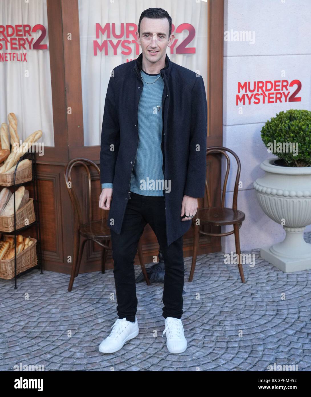 Tyler Spindel arrives at the Netflix's MURDER MYSTERY 2 Los Angeles ...