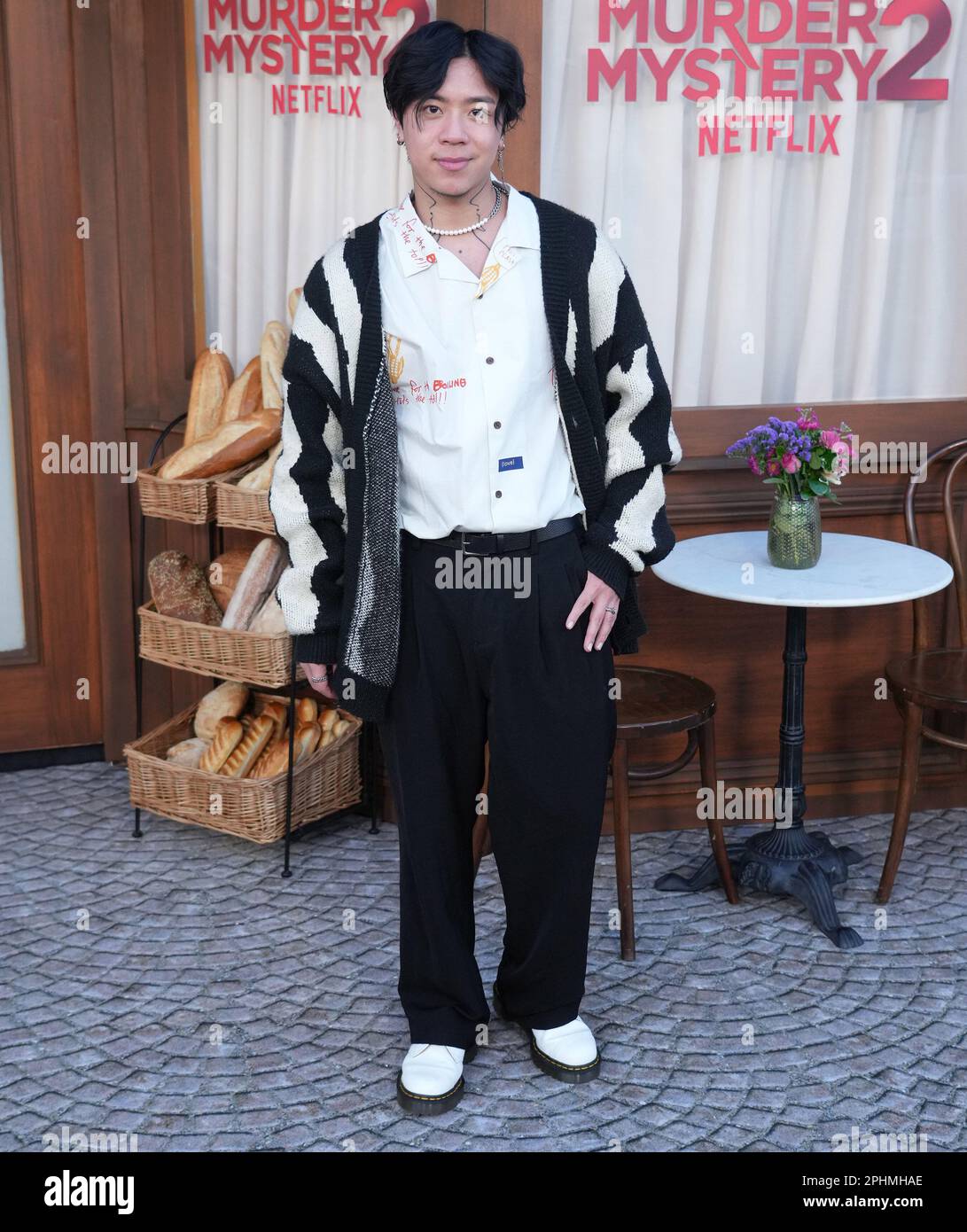 Michael Le arrives at the Netflix's MURDER MYSTERY 2 Los Angeles ...