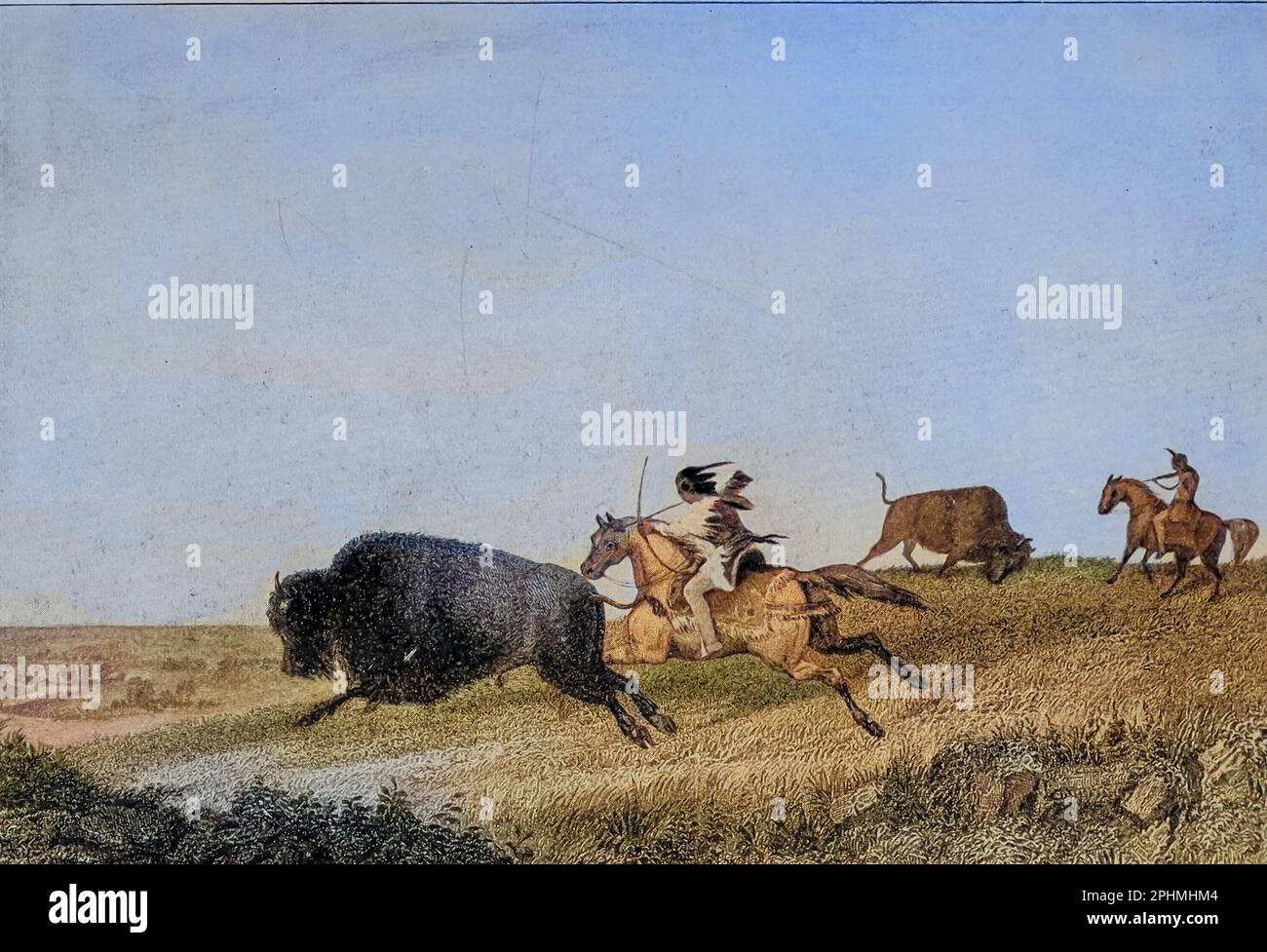 Buffalo hunters 1882 hi-res stock photography and images - Alamy