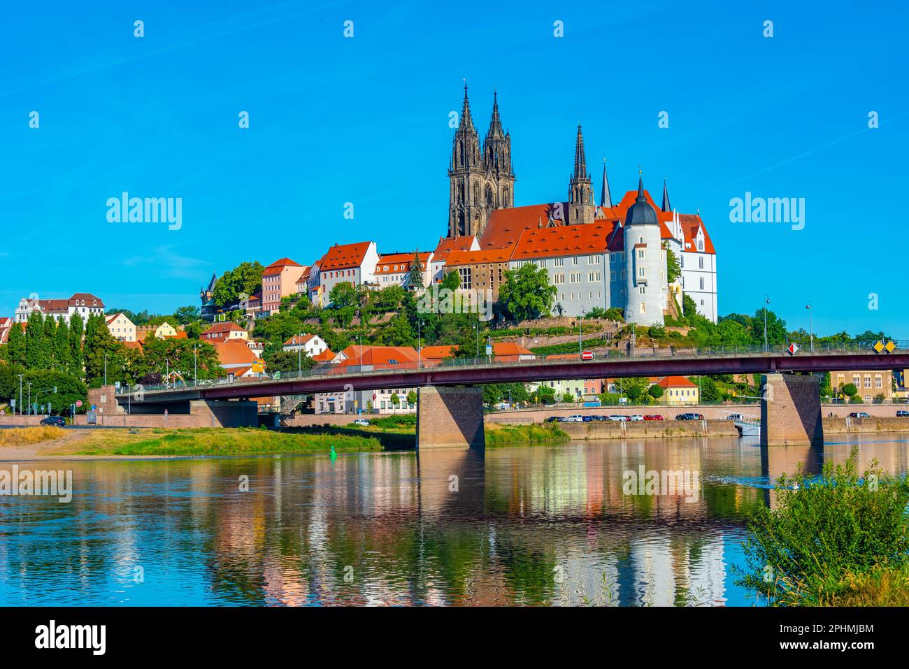 Albrechtsburg castle in Meissen, Germany Stock Photo - Alamy